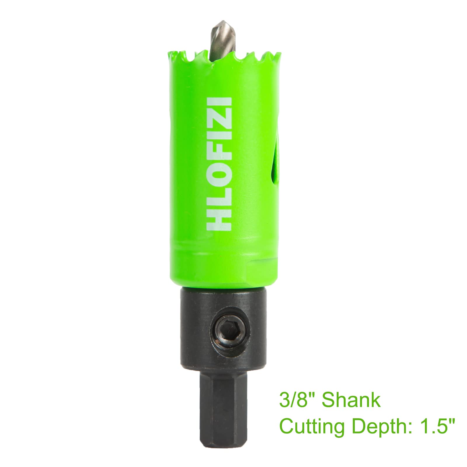 HLOFIZI 3/4 Inch Hole Saw Bit Bi-Metal for Wood Metal Plastic with Arbor, 1.5 Inch Depth