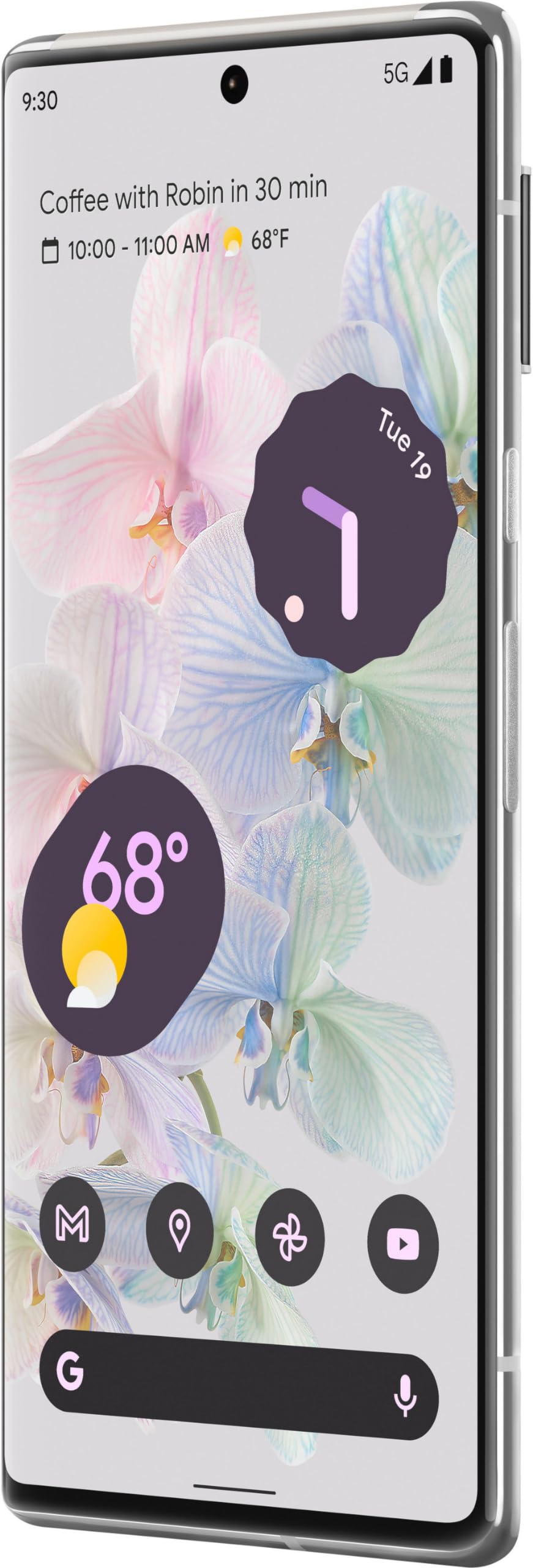 Google Pixel 6 Pro 5G, US Version, 128GB, Cloudy White - Verizon (Renewed)