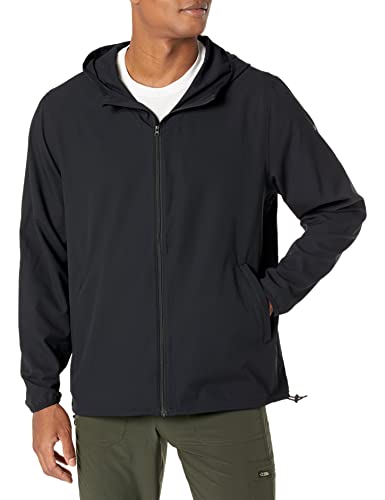 Alo Yoga Men's Cadence Jacket Relaxed Fit, Black, Medium