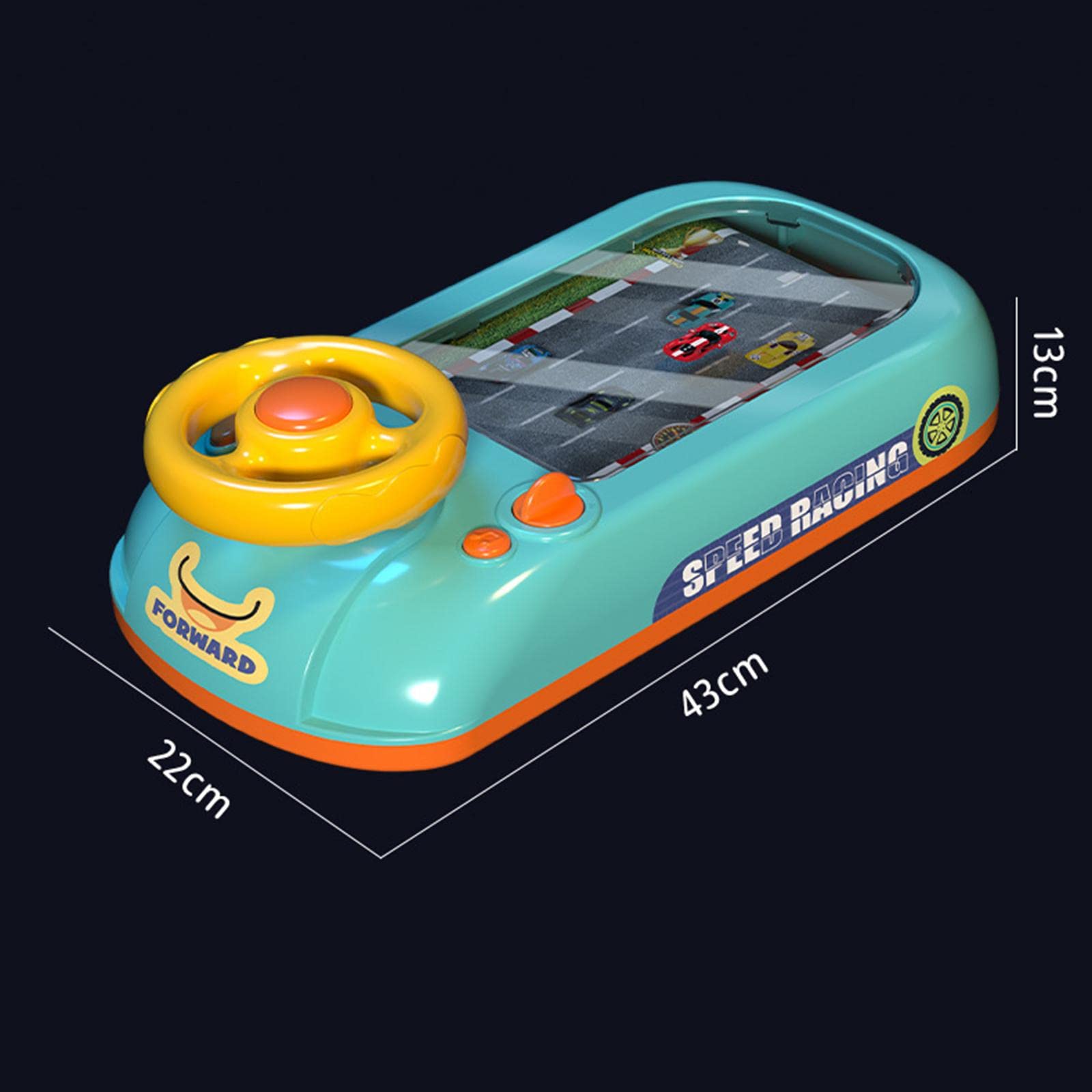 AMLESO Simulation Driving Steering Wheel Toys Birthday Gift Steering Wheel Toy for Car for Boys