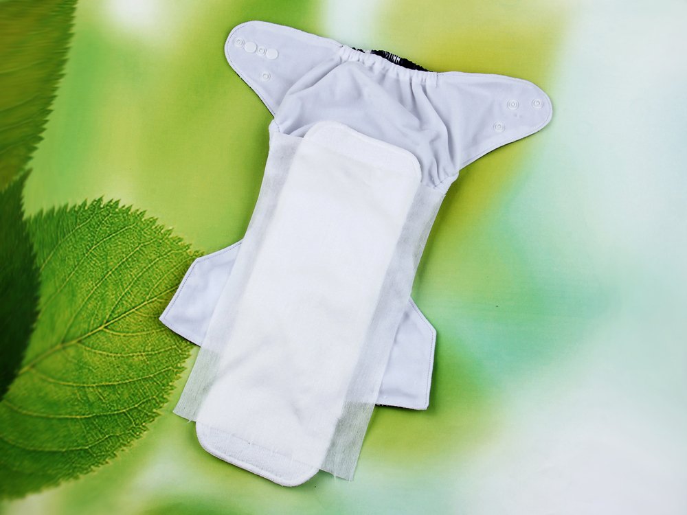 Lilbit 2 Rolls Baby Biodegradable Flushable Viscose Nappy Liners 100 Sheets Per Roll for Cloth Diaper