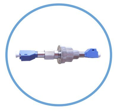 PacSatSales - Fiber Optic Variable Optical Attenuators - Single and Multi Mode dB Adjustable VOA (LC)