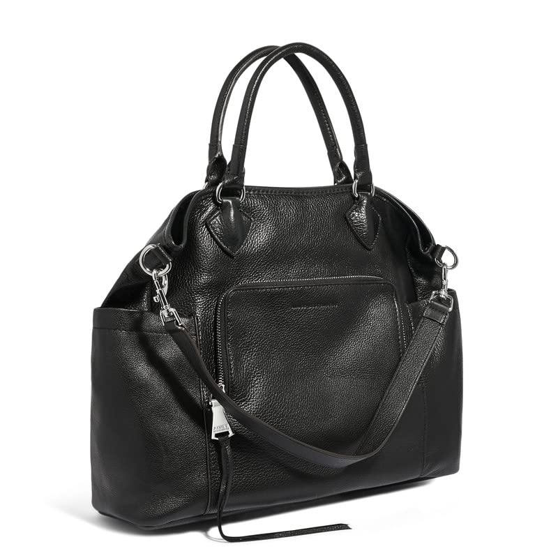 Aimee Kestenberg - Sunbury Tote - Highly Functional & Superbly Fashionable - Black w/Silver