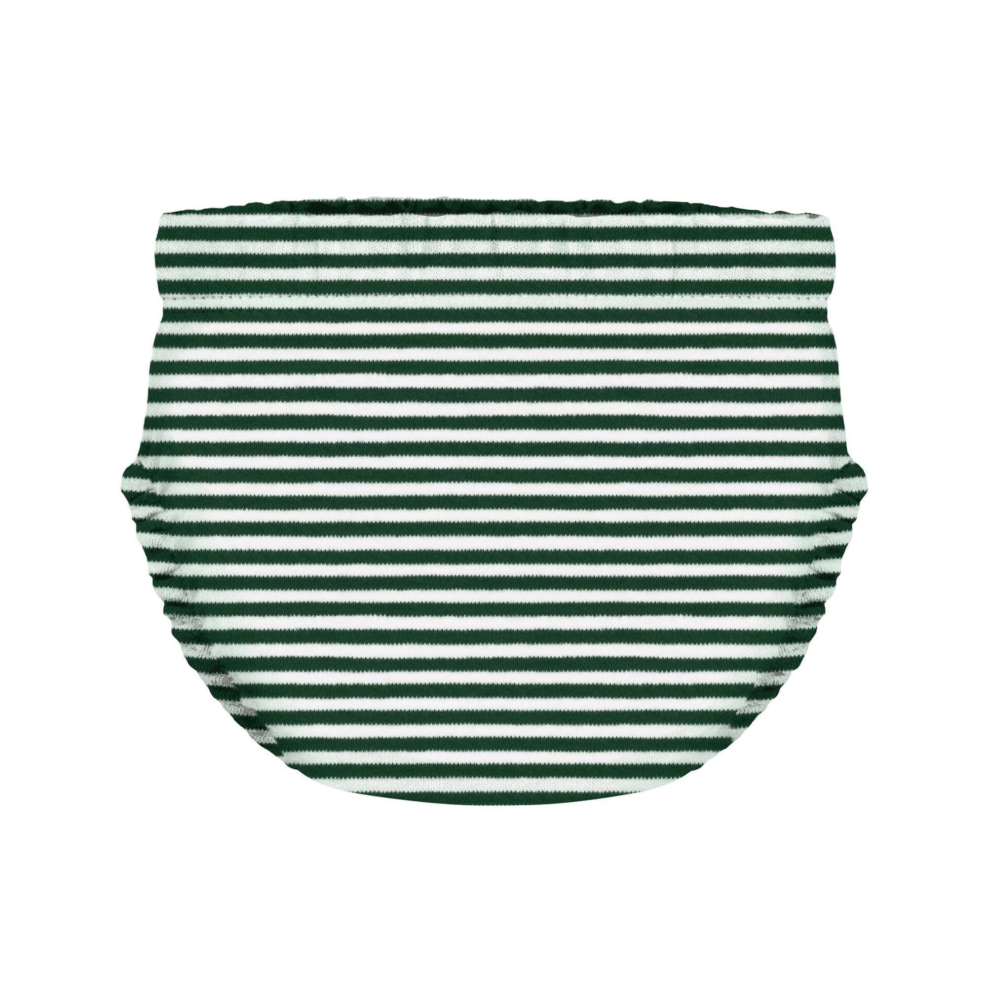 Michigan State University Spartans Striped Game Day Dress with Bloomer Green/White 3-6 Months