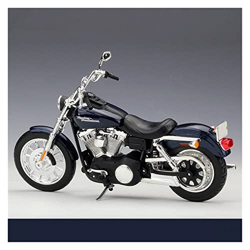 APLIQE Scale Model Vehicles for Harley FXDBI Dyna Street Bob Alloy Simulation Die Casting Metal Toy Motorcycle Model 1:12 Cool Model Ornament (Color : 6)