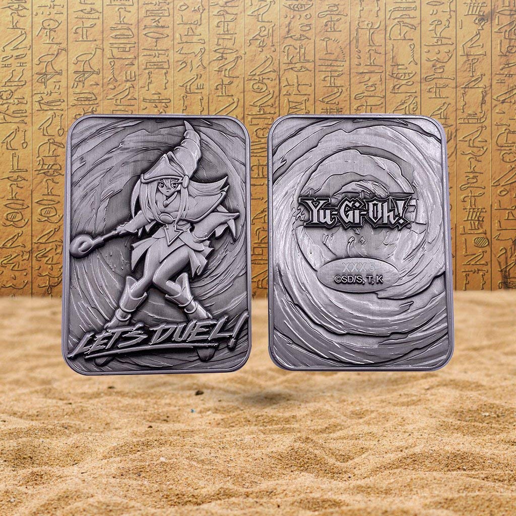 Fanattik 175756 Yu-Gi-Oh Limited Edition Metal God Card The Dark Magician Girl, Multi