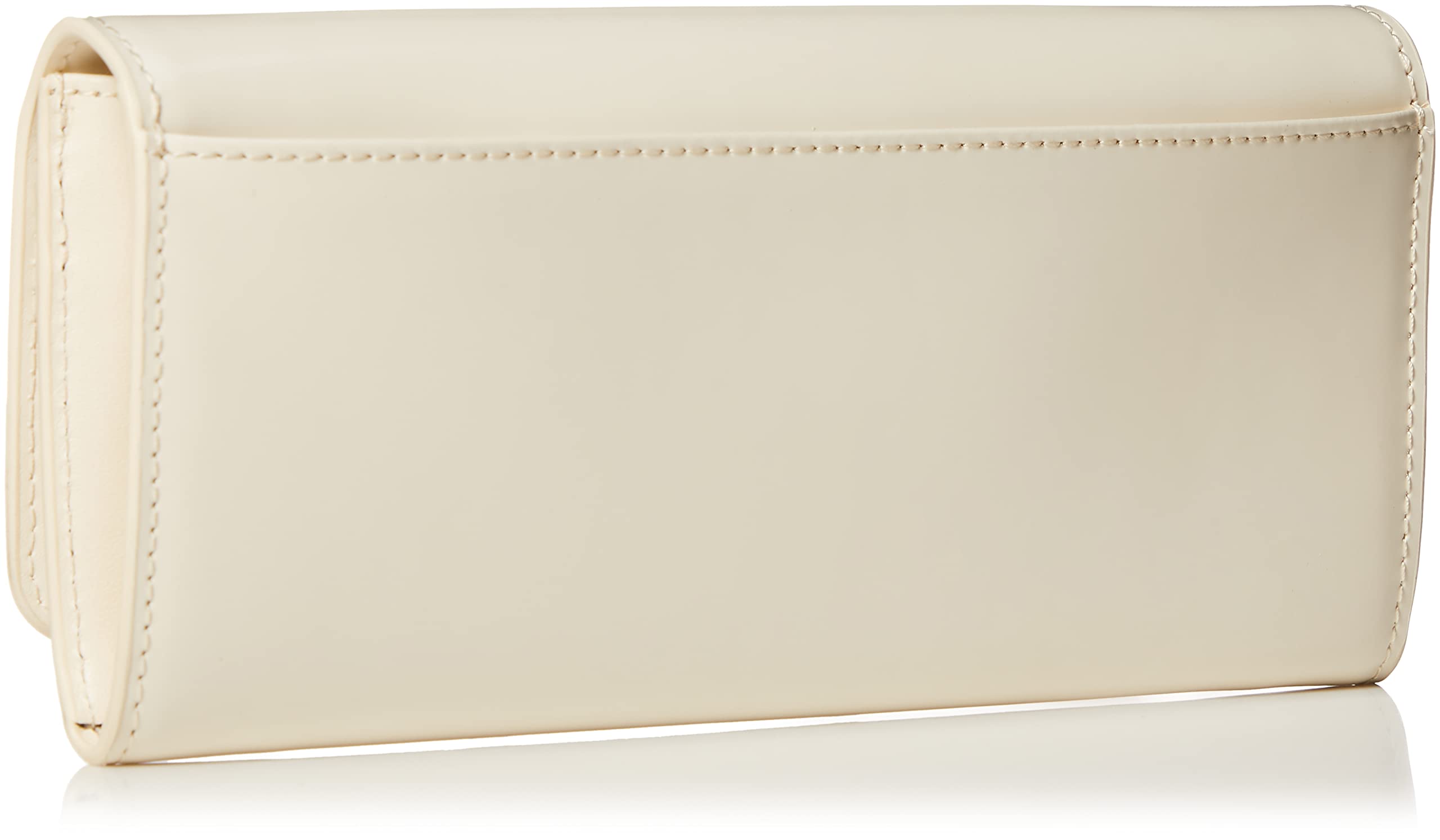 Furla 1003-WH000 SPLENDIDA CONTINENTAL WALLET SLIM, Women's, White Cotton