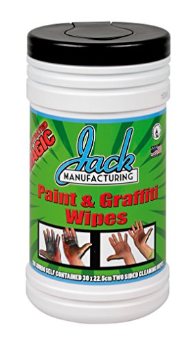 JACK MFG LLC 211584 25 Count Paint Remover Wipes