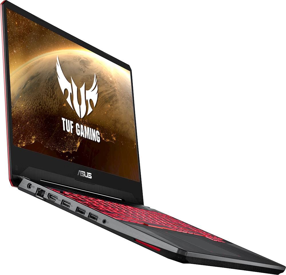 ASUS TUF Gaming Laptop, 15.6” IPS Level Full HD, AMD Ryzen 5 3550H Processor, AMD Radeon Rx 560X, 16GB DDR4, 512GB PCIe Nvme SSD, Webcam, Backlit Keyboard, WiFi, Windows 10