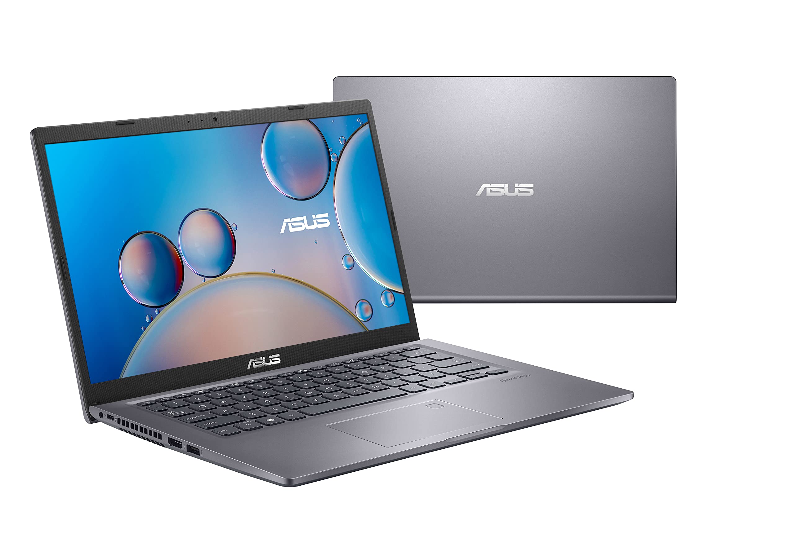 ASUS VivoBook 15 M515 Thin and Light Laptop, 15.6†IPS FHD Display, Windows 10 Home with Free Upgrade to Windows 11, AMD Ryzen 7 5700U, 8GB RAM, 512GB SSD, Fingerprint Reader, Slate Grey, M515UA-EB72