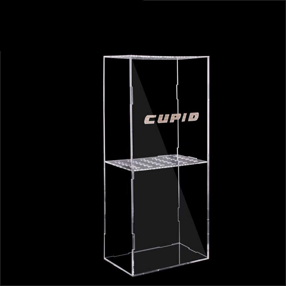 AMEYXGS Acrylic Arrow Shaft Bracket Detachable Arrow Insert Box Arrow Display Arrow Storage Rack Holder Can Store 36/72 Arrows Suitable for Indoor Archery Clubs … (L)