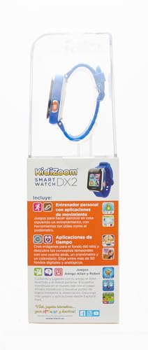 VTech Kidizoom Smart Watch DX2 Kids Smart Watch with Dual Camera Estandar Blue - Spanish Version