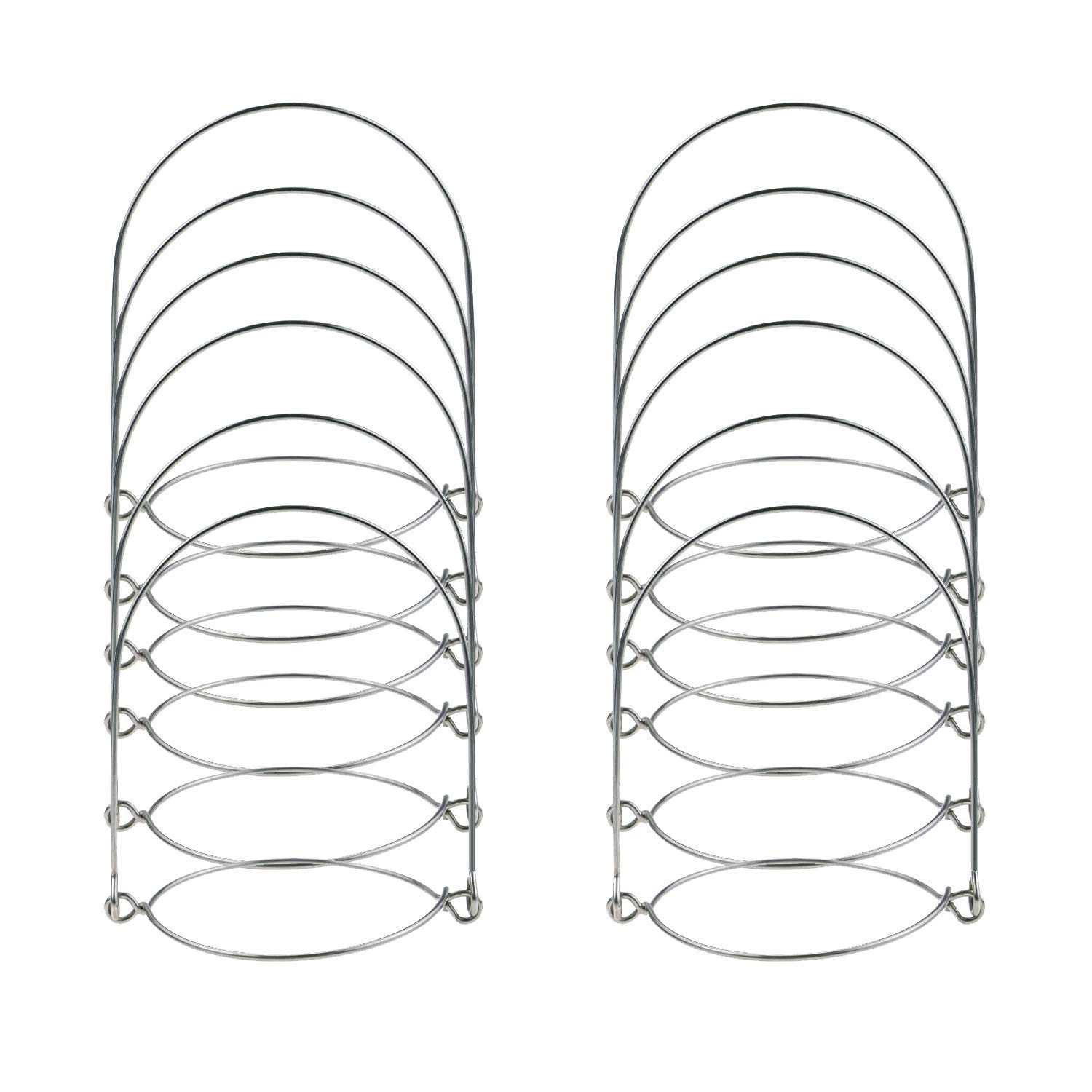 Chris.W 12 Pack Stainless Steel Wire Handles Handle-Ease Mason Jar Hanger, Canning Jars Hanger, Jar Hanging Hook for 70mm Regular Mouth