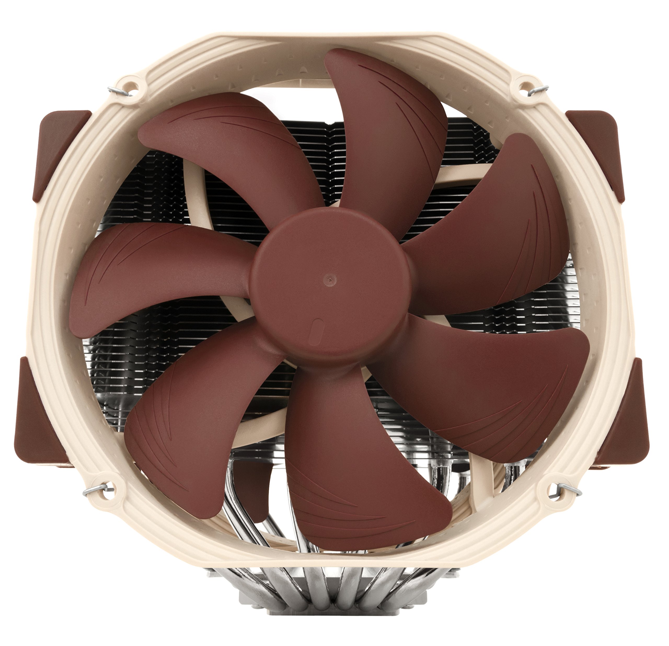 Noctua NH-D15, Premium CPU Cooler with 2x NF-A15 PWM 140mm Fans For Desktop (Brown)