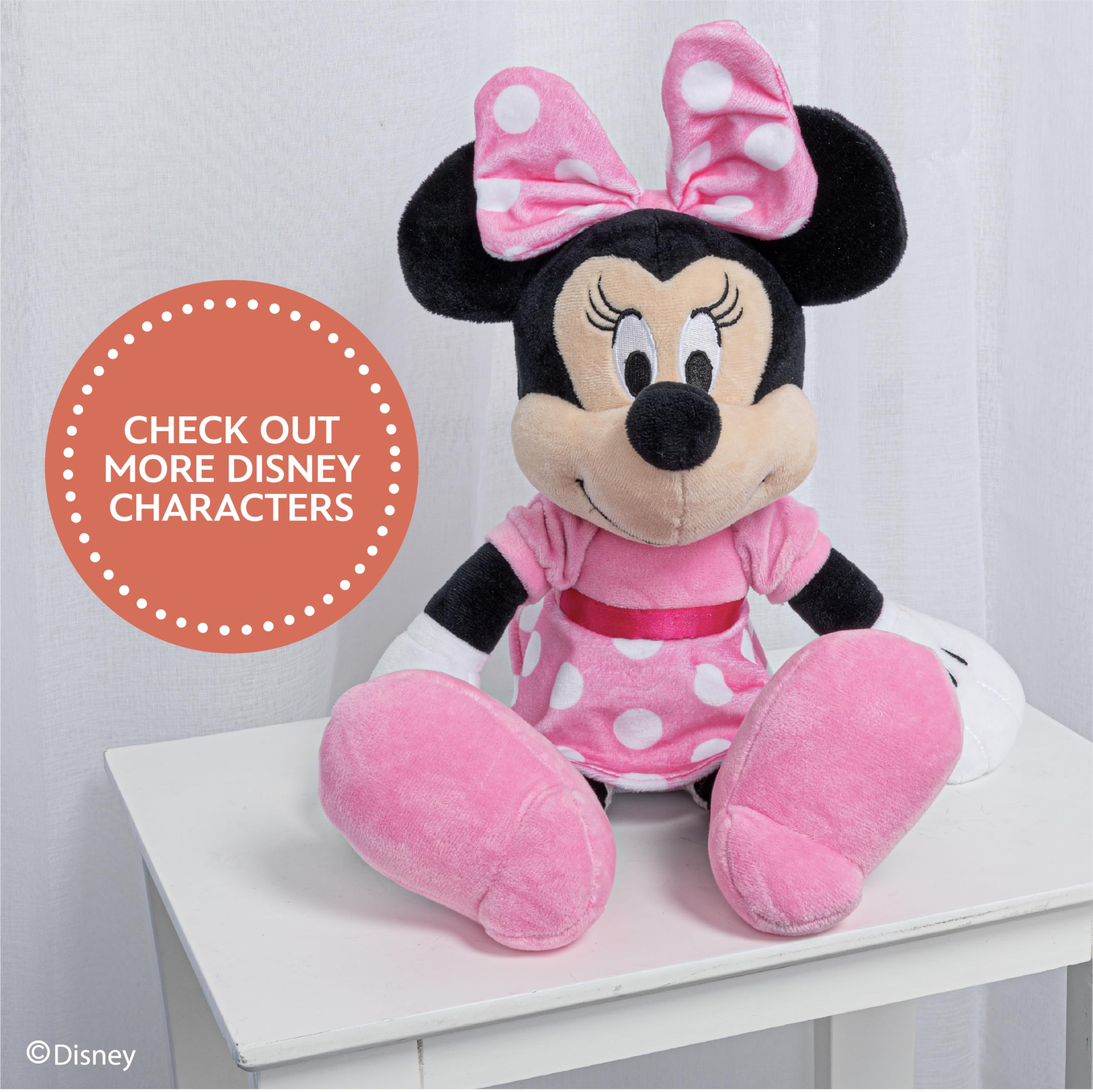 Disney Baby Mickey Mouse Stuffed Animal Plush Toy, 15 Inches