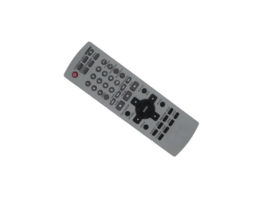HCDZ Replacement Remote Control for Panasonic DVD-F85 DVD-F85S DVD-F85K DVD-F85P DVD-F87 DVD-F87S DVD-F87K DVD CD Player