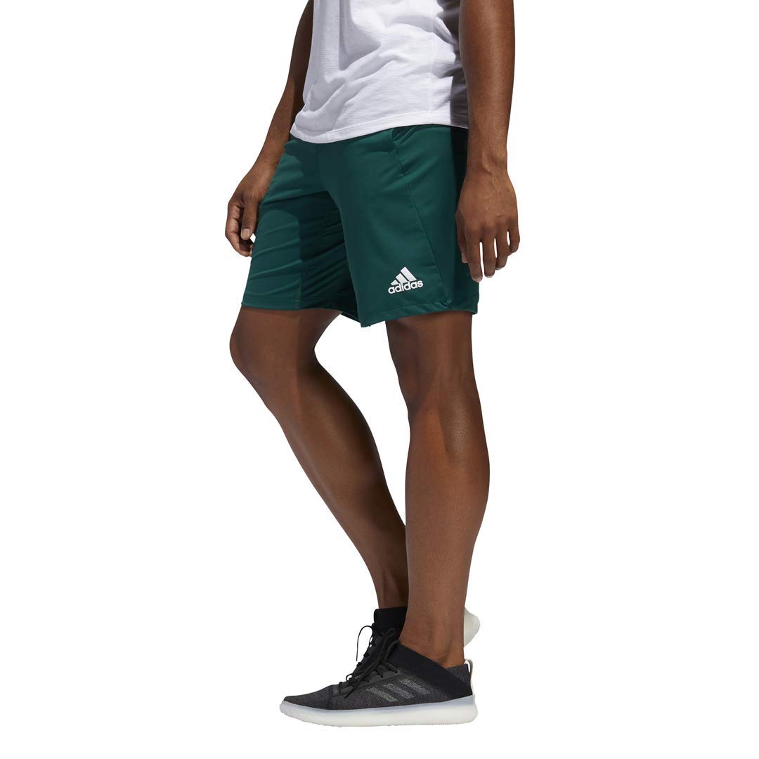 adidas Men's 4KRFT Sport Ultimate Knit 9-Inch Short Collegiate Green Medium