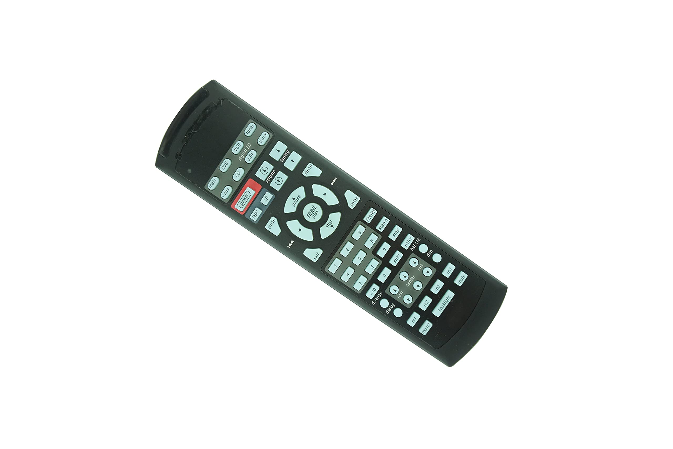 HCDZ Replacement Remote Control for ADCOM GRC-850 GRC-850N GFR-700 GFR-700HD GTP-870HD Digital Processing Tuner Preamplifier