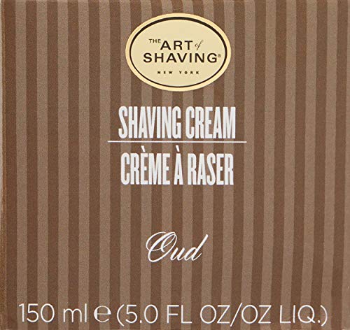 The Art of Shaving Oud Men's Shaving Cream - Protects Against Irritation and Razor Burn, Clinically Tested for Sensitive Skin, 5 Oz