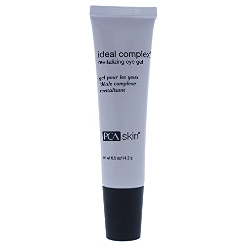 PCA SKIN Eye Serum, Ideal Complex Revitalizing Eye Gel, Upper and Under Eye Serum for Wrinkles, Puffy Eyes, Dark Circles, Fine Lines, Discoloration, and Sagging Eyelids, Light and Silky, 0.5 oz Tube