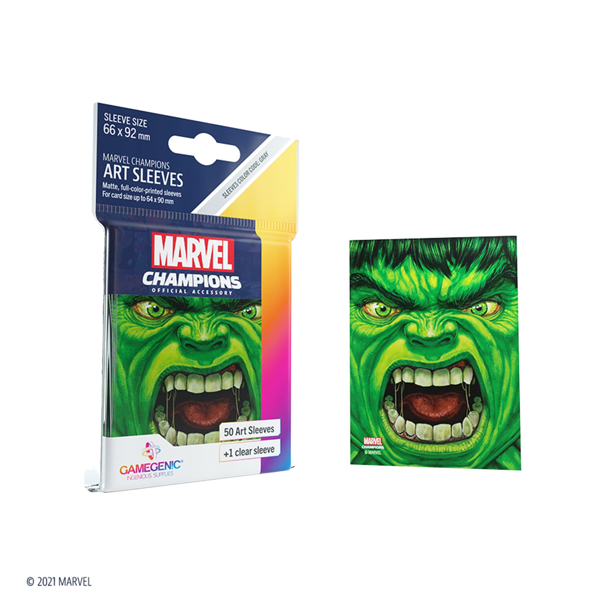 Gamegenic Marvel Art Sleeves - Captain America (G10096)
