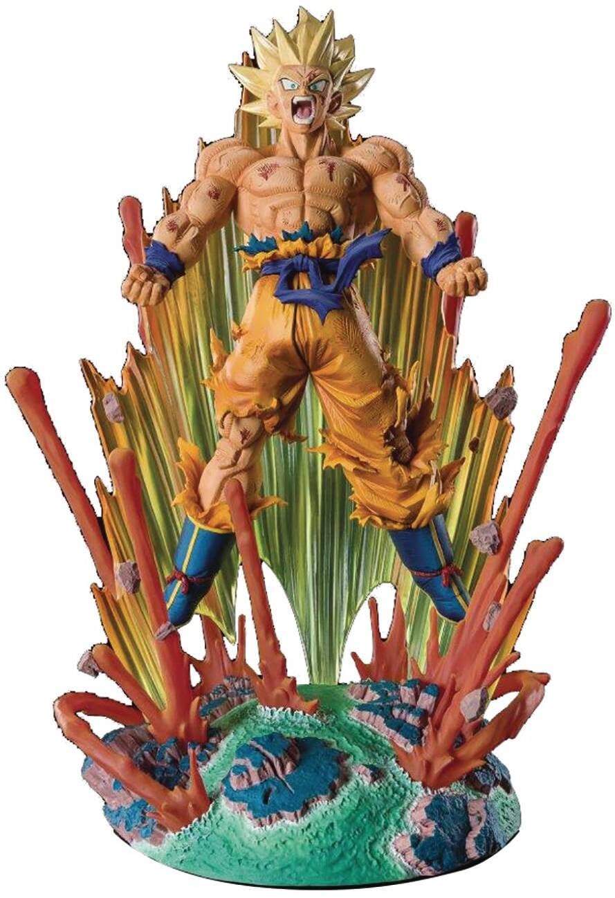 TAMASHII NATIONS - Dragon Ball Z - Super Saiyan Son Goku are You Talking About Krillin?!!!!!, Bandai Spirits FiguartsZERO Collectible Statue