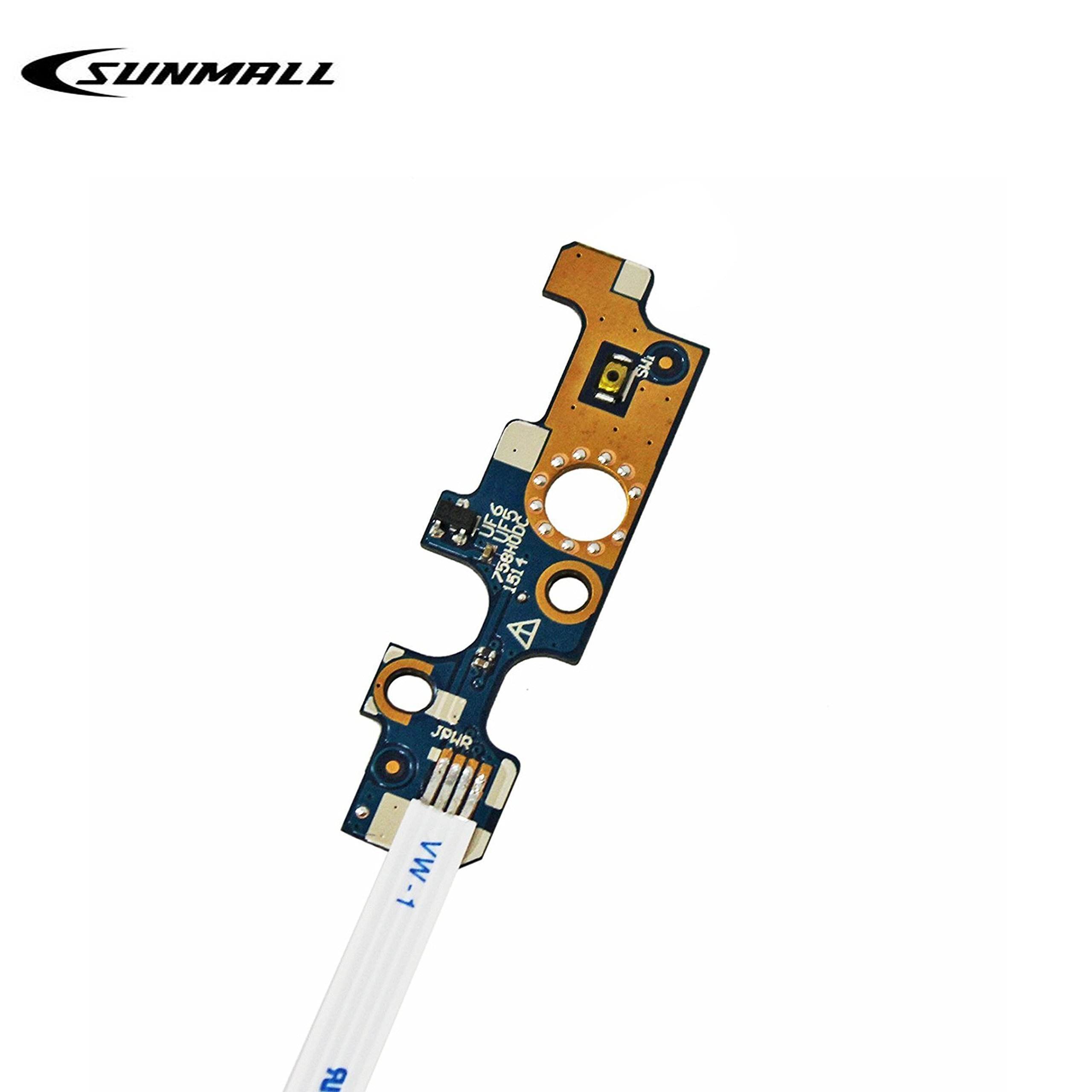 SUNMALL Power Button Switch Board Cable Compatible with Dell Inspiron 15 5551 5552 5555 5566 5758 5558 5559 14-5455 5458 Vostro 3558 3458 94MFG 094MFG LS-B844P