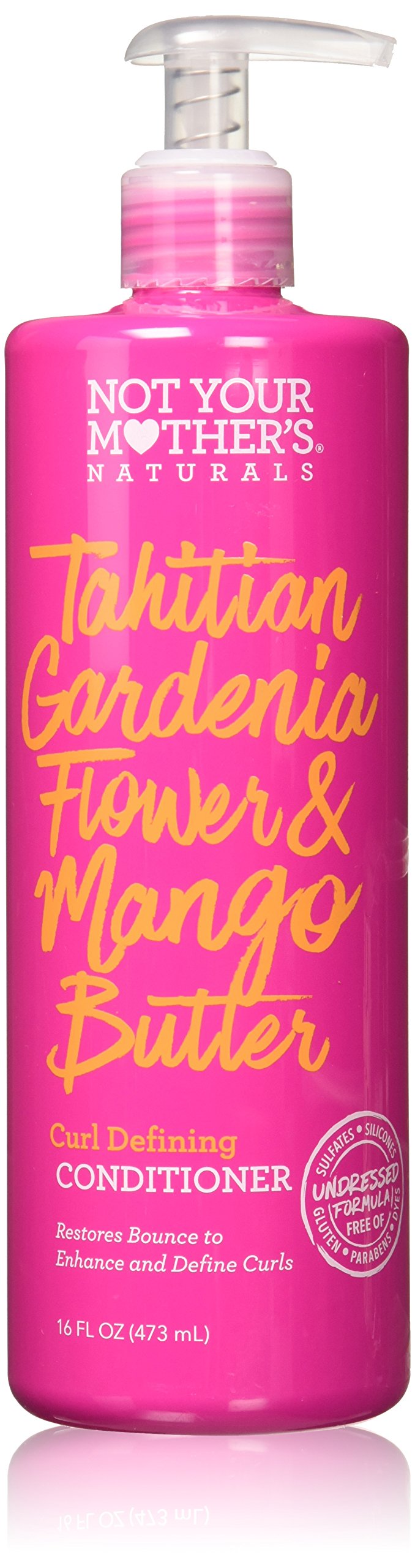 Not Your Mother's Naturals Tahitian Gardenia Flower Butter Curl Defining Conditioner, Basic, Mango, 16 Fl Oz