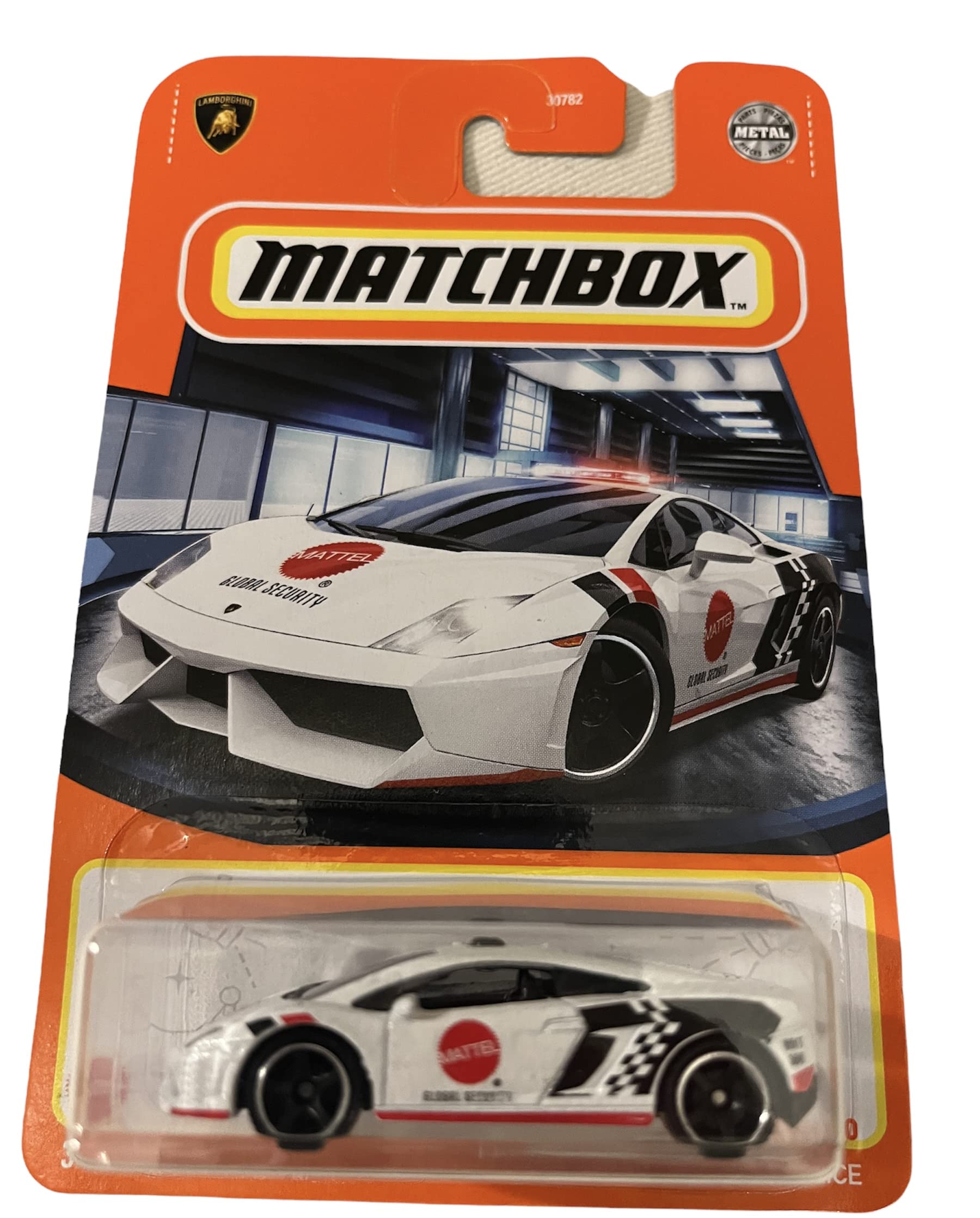 Matchbox Power Grabs White Lamborghini Gallardo Police 69/100