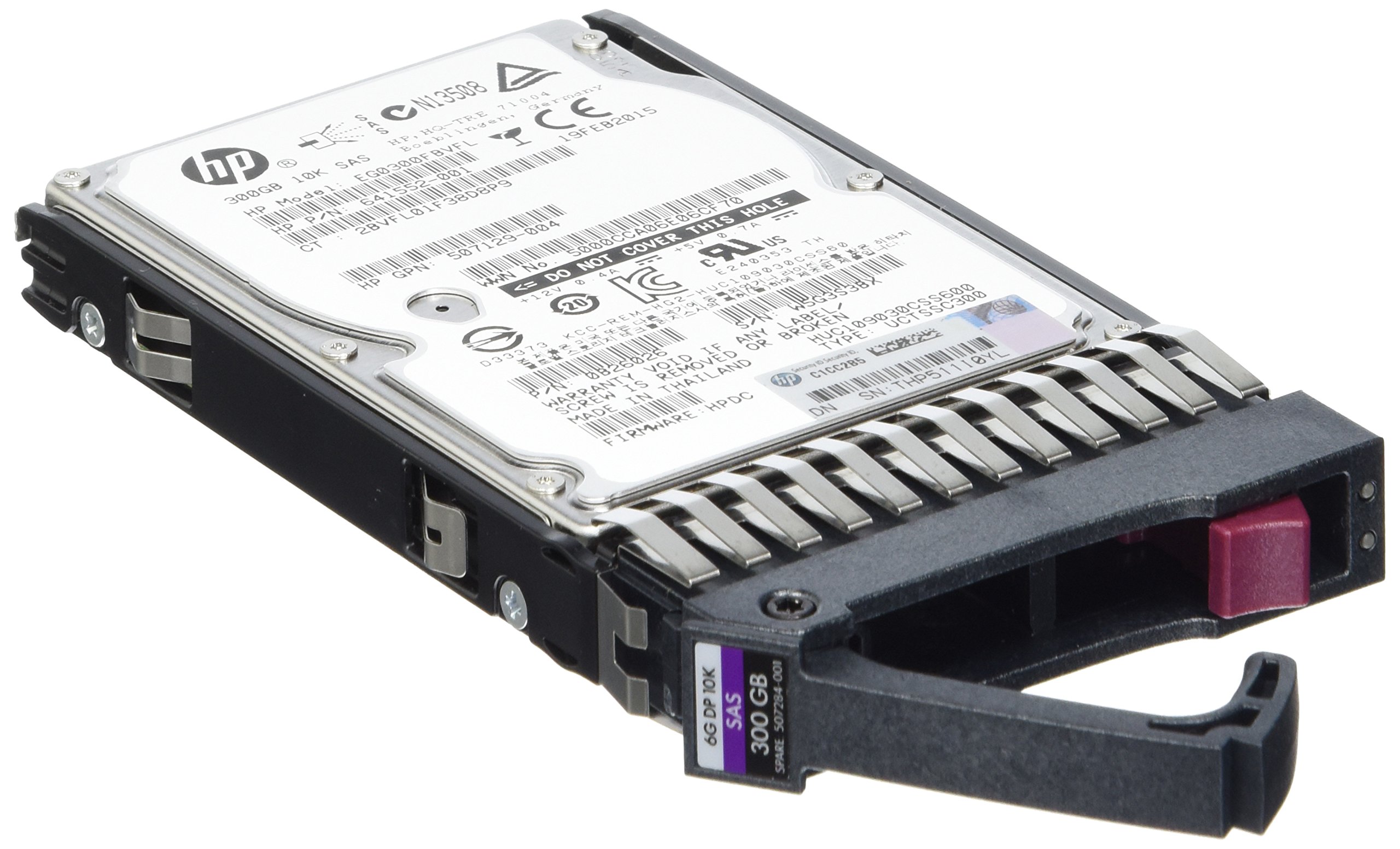 HEWLETT PACKARD 300GB 6G SAS 10K 2.5IN Dp HDD/