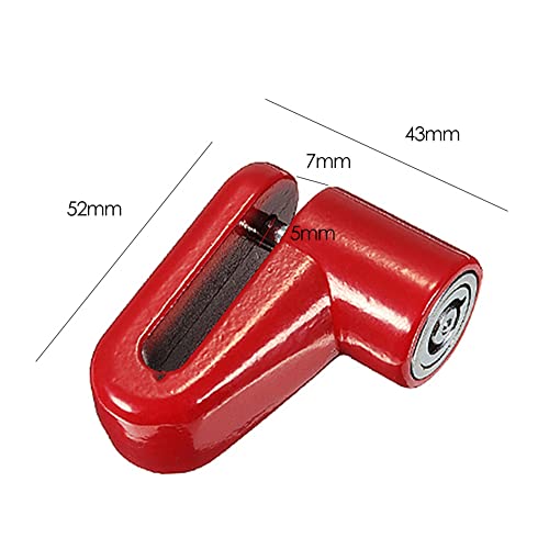 Antitheft Steel Wire Lock Disc Brakes Wheel Locker Replacement for Mijia M365 Electric Bicman