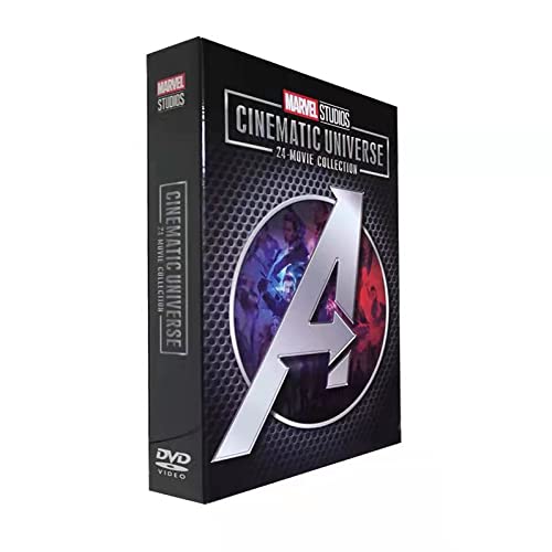 Cinematic Universe DVD Collection for Mar-vel (24 Movies 13 Discs)