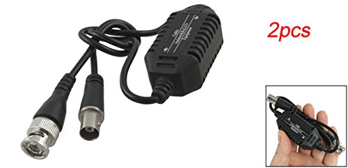 Lukovee CCTV BNC Male to Female Coaxial Video Ground Loop Isolator Balun(2 Pack)
