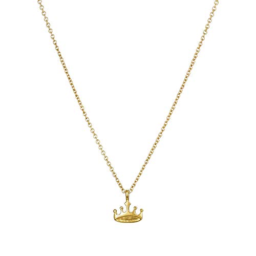 Hundred River Friendship Crown Necklace Gift Necklace with Message Card(crown)