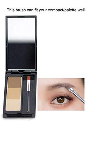 VOSAIDI 10pcs Eyebrow Brush Portable Premium Quality Angled Eye Brow Brush and Spoolie Mini Brush