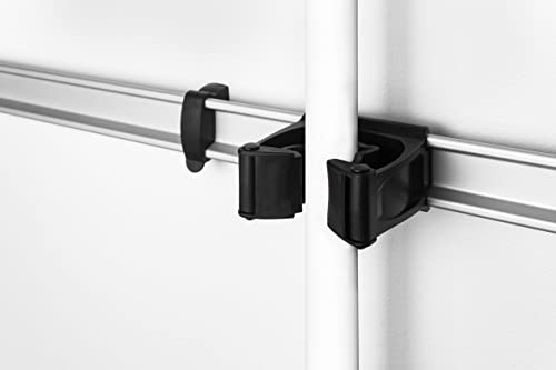 Toolflex One One Size Fits All Holder Accessory One Rail or Wall Adapter (2-Pack) - Black