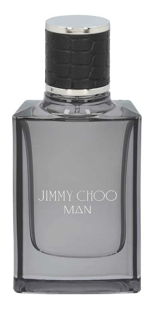 JIMMY CHOO Man Eau de Toilette - Long Lasting Fragrance with notes of Lavender, Pineapple Leaf & Patchouli - Sweet & Musky - 1.0 fl. oz.