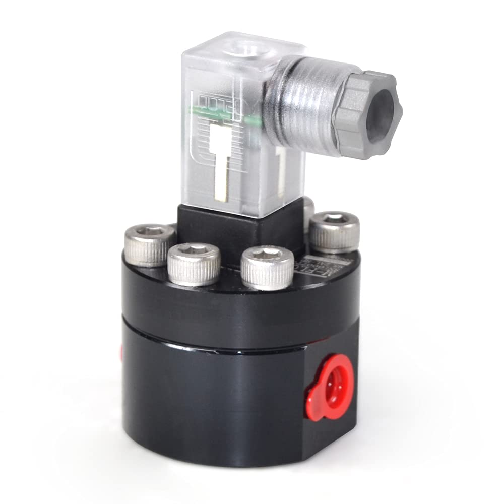 CIXIFM Petrol Kerosene Diesel Fuel Injector Flow Meter Micro Flow Meter Liquid Flow Meter Oil Flow Meters Oval Gear Flow Meter Low Flow Sensor 0.11 ml/P 2~400 mL/min -40~80â 32Bar (M5.2AL)