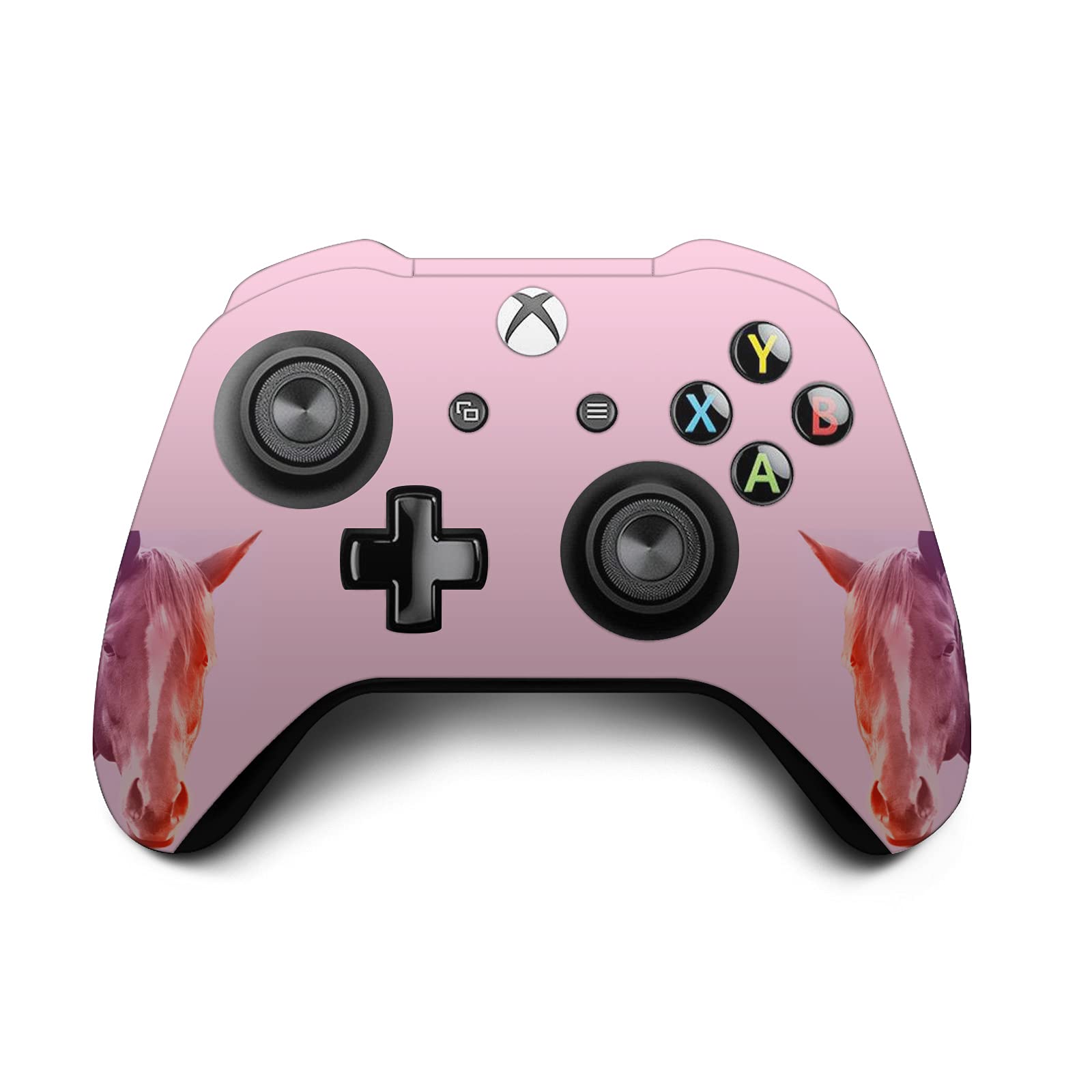 Head Case Designs Officially Licensed Mark Ashkenazi Pastel Horse Art Mix Vinyl Sticker Gaming Skin Decal Cover Compatible With Xbox One S Console and Controller Bundle