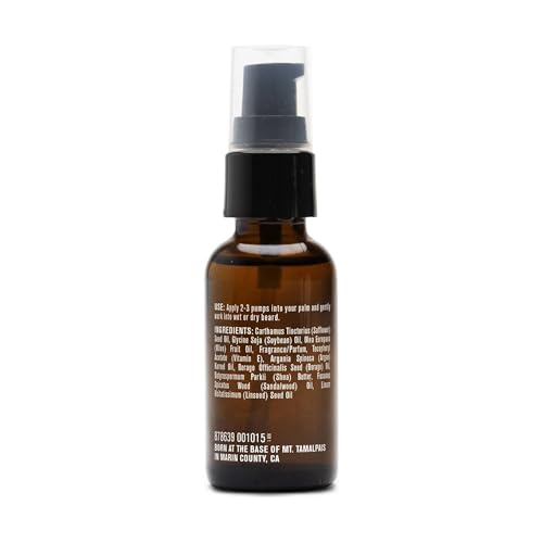 Every Man Jack Sandalwood Scent Hydrating Beard Oil, Paraben Free, Natural, 1.0 Fluid Ounce (Pack of 1)