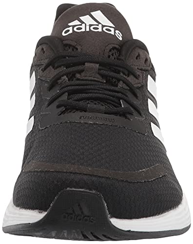 adidas Men's Duramo SL Trail Running Shoe, Black/White/Black, 11