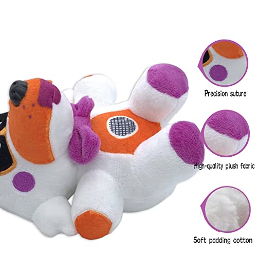 Milenzom Lolbit Plush 8 Inch,5 Nights Freddy Plushies Toys, Gifts for Fans