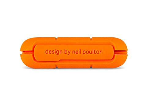 LaCie Rugged 1TB Thunderbolt and USB 3.0 Portable Hard Drive (LAC9000488)