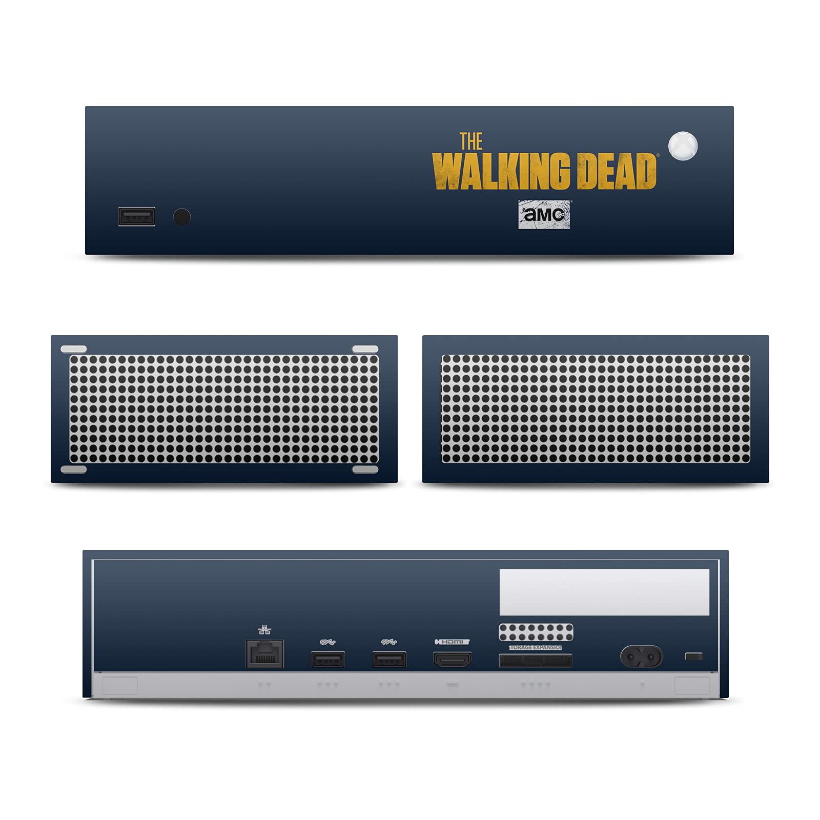 Head Case Designs Officially Licensed AMC The Walking Dead Daryl Lurk Daryl Dixon Graphics Vinyl Sticker Gaming Skin Decal Cover Compatible With Xbox Series S Console and Controller Bundle