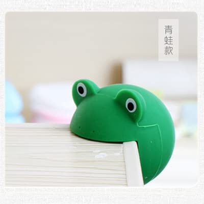 Baby Proofing Corner Guards Edge Protector for Baby Bumper Cushion to Cover Sharp Table Edges Child Anti-Collision Bag Sticker Soft Anti-Bump Protective Sleeve Right Angle(4 Frogs)