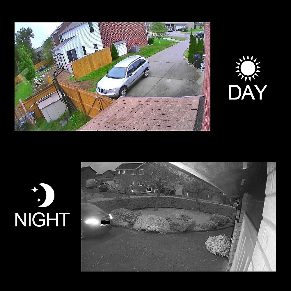 SV3C 4MP POE IP Camera, Outdoor POE Security Camera, Two Way Audio, 36pcs Lights HD 65-100FT Night Vision Home Surveillance Camera, Motion Detection, IP66 Waterproof, RTSP, H265, Blueiris NVR, ONVIF