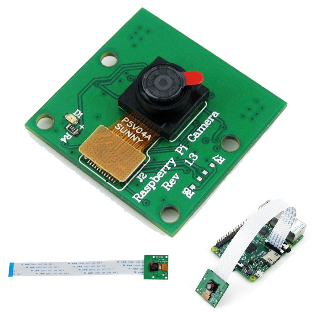 HiLetgo OV5647 5MP Camera OV5647 Camera Module Raspberry Pi Camera for Raspberry Pi A/B+/2 Model B with Cable