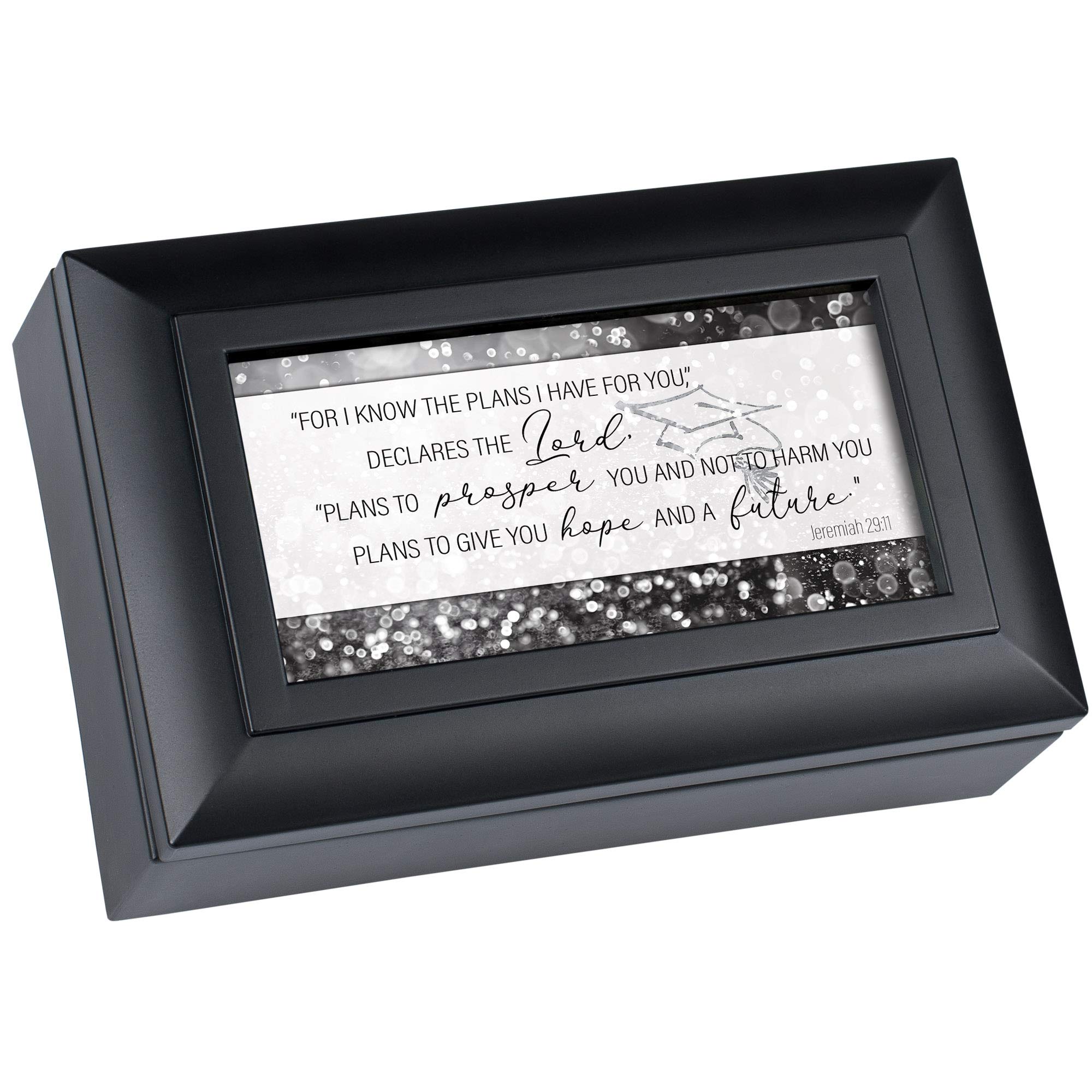 Cottage Garden Plans I Have Matte Black Bevel Petite Music Box Plays Tune Pomp and Circumstance