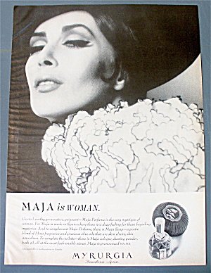 Maja Perfumed Talcum Powder| Freshening Talcum Powder, Leaving Skin Smooth and Delicately Perfumed; 7 Ounces
