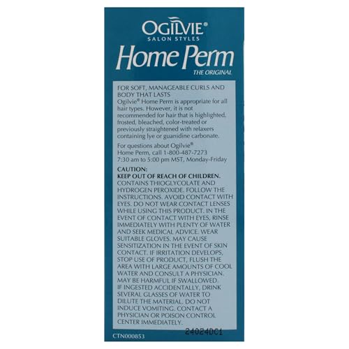 Ogilvie Salon Styles Home Perm The Original - For Color Treated, Normal Hair - 1 Application